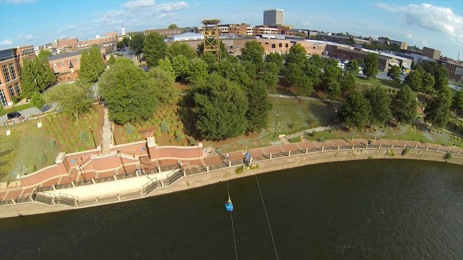 Zipline Georgia - Flight of the Osprey - Whitewater Express